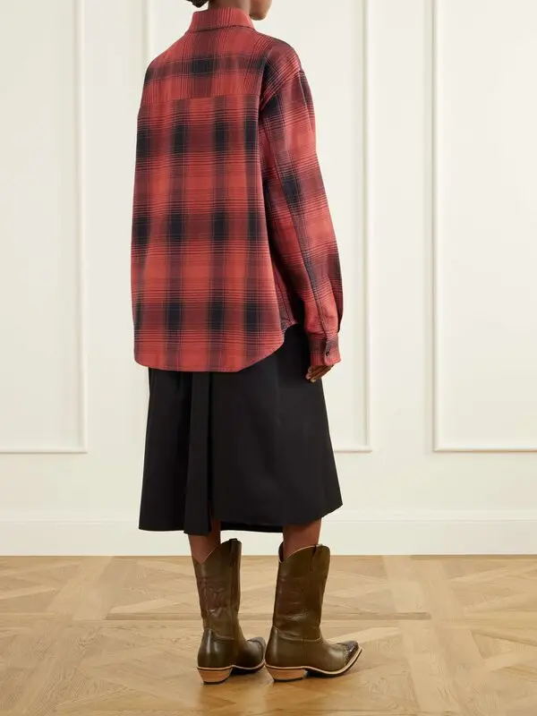 Our Legacy Whoppin Checked Cotton Shirt