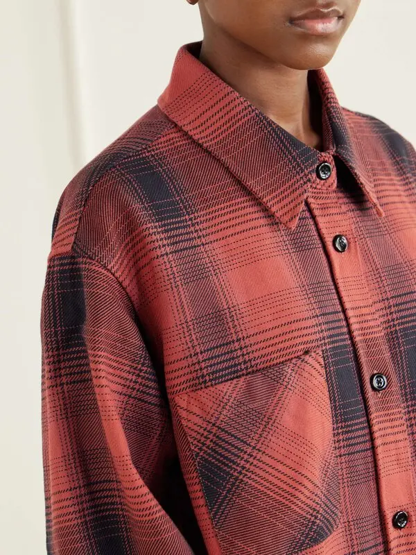 Our Legacy Whoppin Checked Cotton Shirt