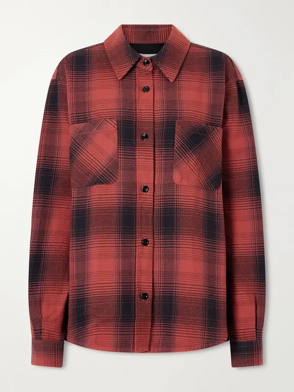 Our Legacy Whopin Checked Cotton Shirt - Red