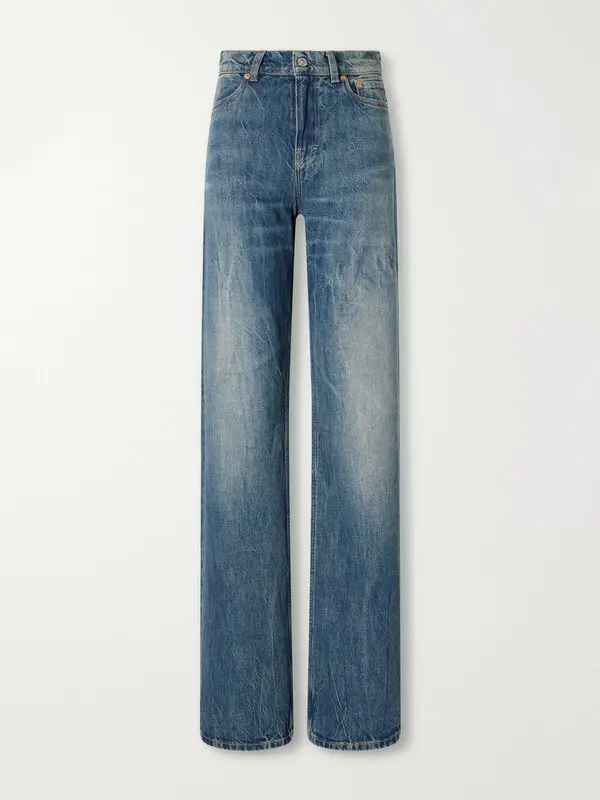 Our Legacy Wata Mid-rise Straight-leg Jeans
