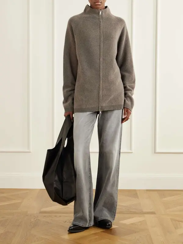 Our Legacy Dash Merino Wool Zip-up Cardigan