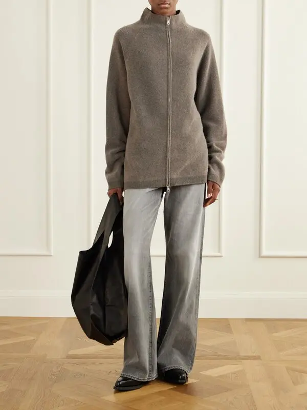 Our Legacy Dash Merino Wool Zip-up Cardigan