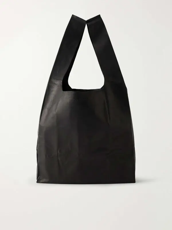 Our Legacy Leather Grocery Bag Tote