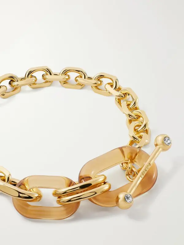 Rabanne Gold-tone Link Necklace