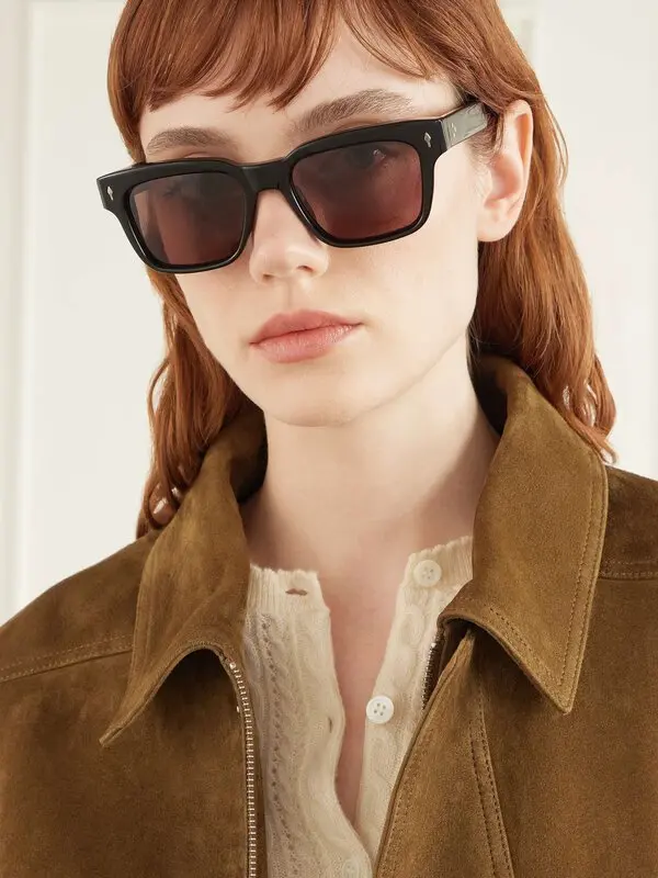 JACQUES MARIE MAGE Molino Square-frame Sunglasses