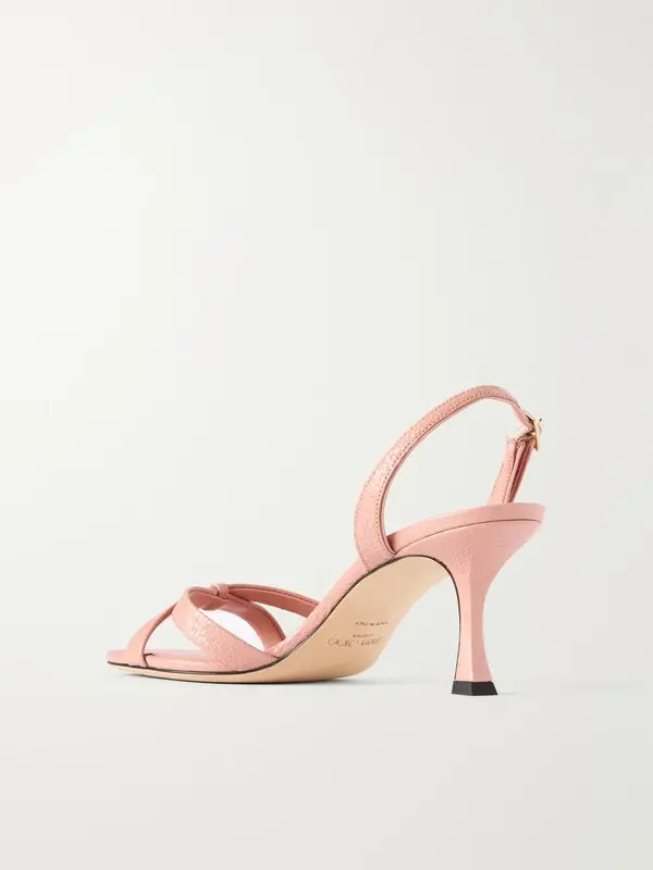JIMMY CHOO Elsy 70 Slingback Sandals - Pink