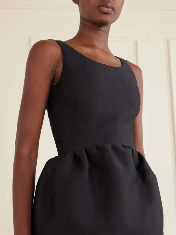 Balenciaga Wool And Silk-blend Mini Dress