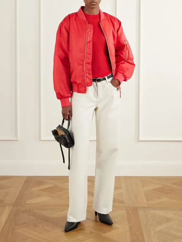 ANINE BING Leon Shell Bomber