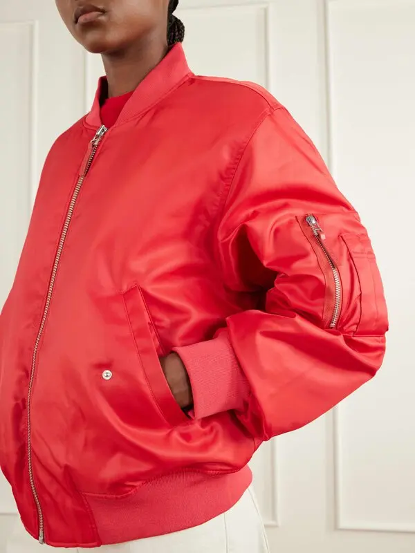 ANINE BING Leon Shell Bomber