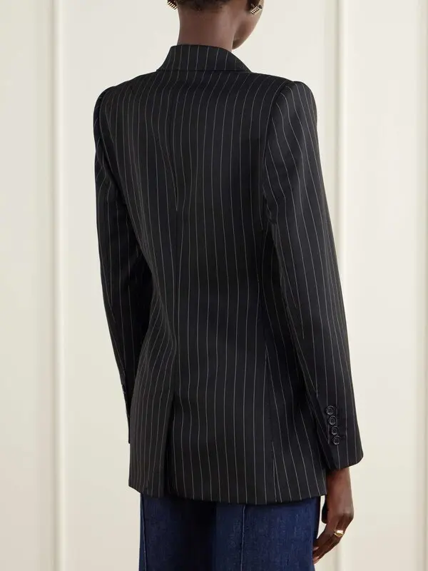 Dolce & Gabbana Pinstripe Wool-blend Blazer