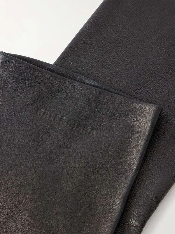 Balenciaga Leather Gloves