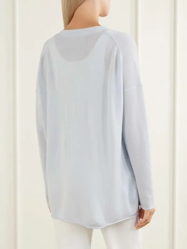 ALLUDE V-neck Cashmere Cardigan