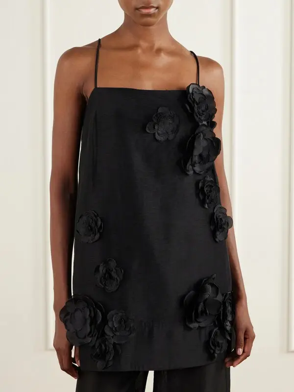 Aje Cloudscape Flower-appliqué Tank Top