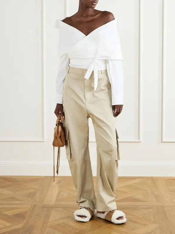 Balenciaga Le City Mini Suede Shoulder Bag