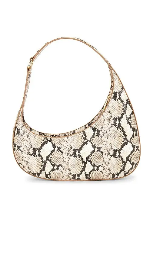Jw Pei Harlee Snake Embossed Shoulder Bag