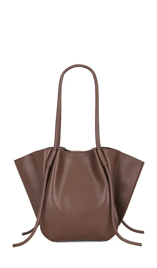 Jw Pei Nala Wide Tote Bag In Brown