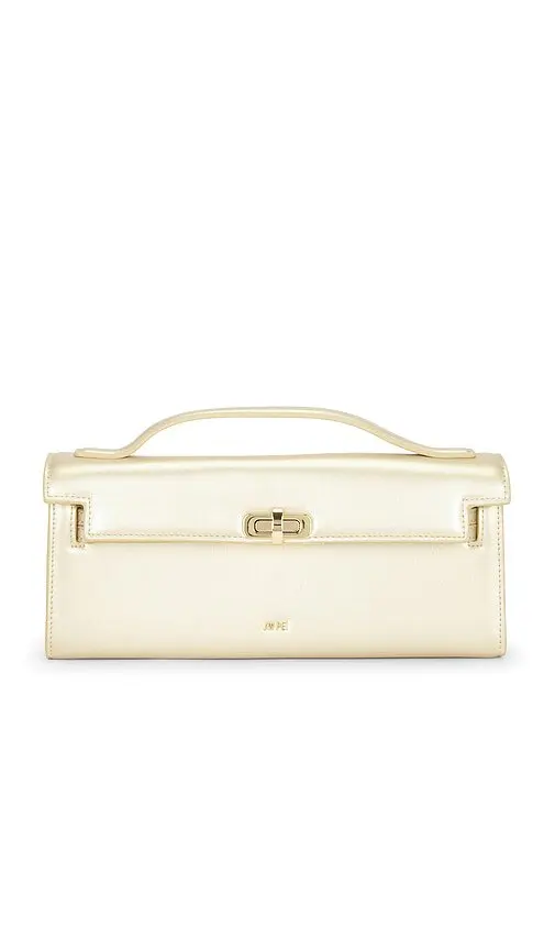 Jw Pei Bria Structured Top Handle Bag In Metallic