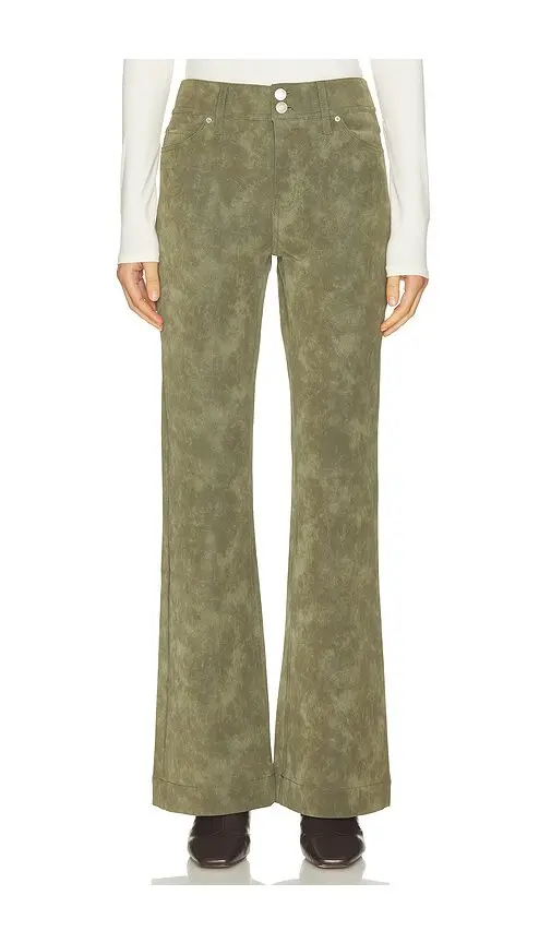 Hudson Jeans Faux Suede Dani Flare Pants