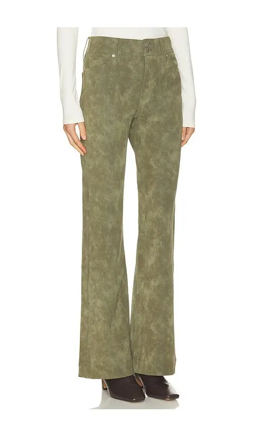 Hudson Jeans Faux Suede Dani Flare Pants