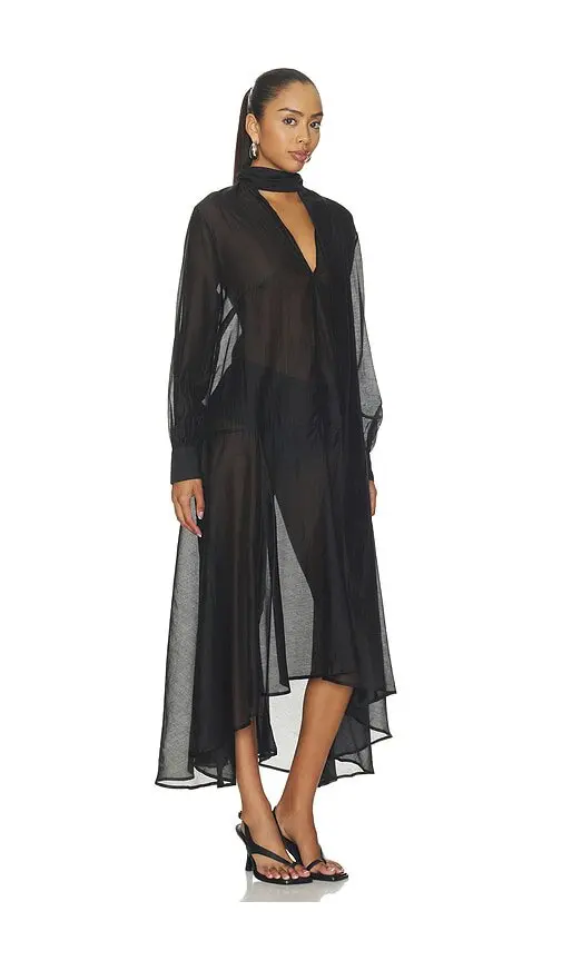 SOLAQUA The Pepa Dress In Black