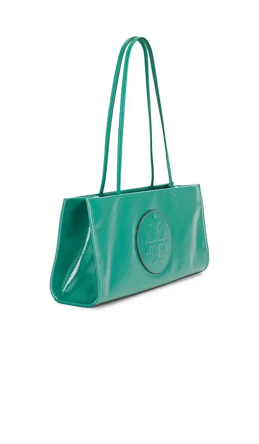 Tory Burch Ella East-west Tote Bag In Teal