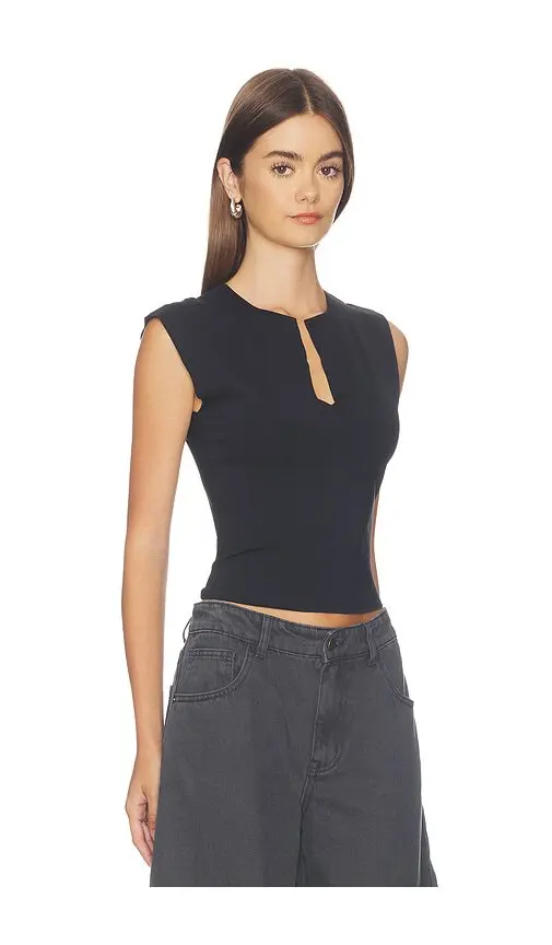 Lioness Tribeca Top In Black