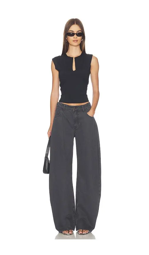 Lioness Tribeca Top In Black