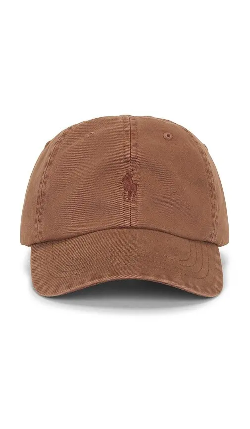 Polo Ralph Lauren Garment Dyed Chino Sport Cap - Branch Brown