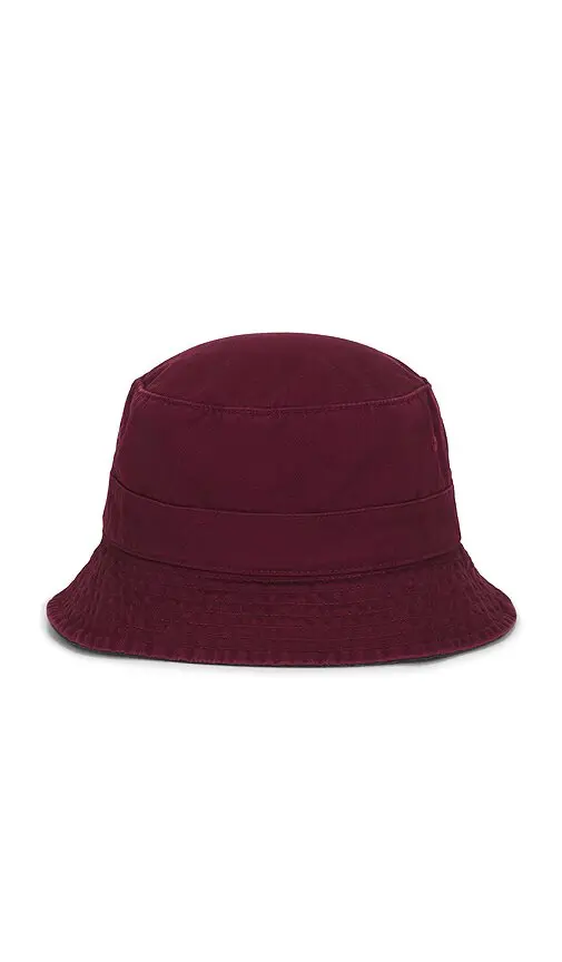 Polo Ralph Lauren Chino Loft Bucket Hat In Burgundy