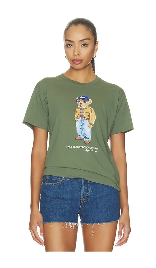 Polo Ralph Lauren Jersey Crewneck T-shirt - Dense Olive