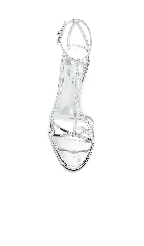 Paris Texas Lidia T-strap Sandal In Metallic