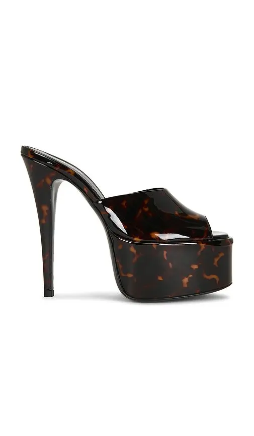 Paris Texas Marina Mule In Brown