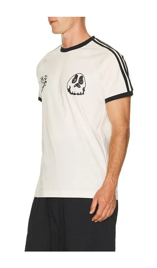 Y3 Gfx Cali Tee In White