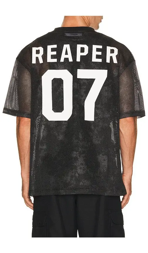 MEMORY LANE Camo Mesh Jersey Shirt