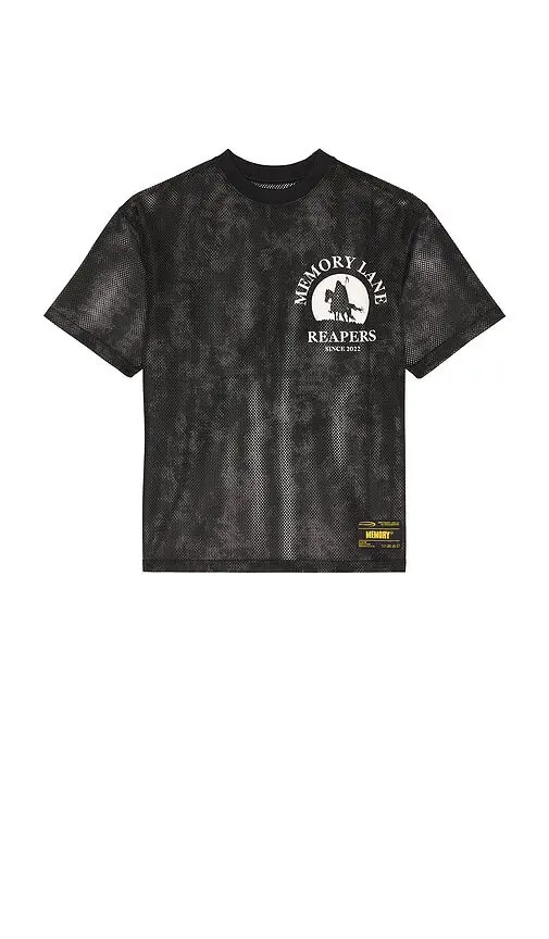 MEMORY LANE Camo Mesh Jersey Shirt