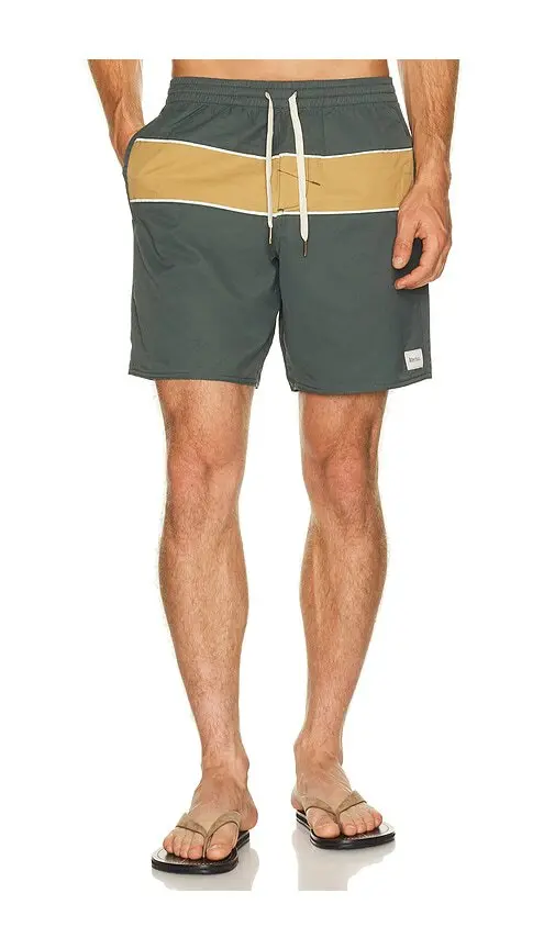 RHYTHM Heritage Midway Beach Short - Silver Pine