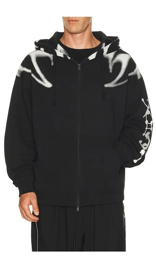 Y3 Gfx Ft Zip Hoodie
