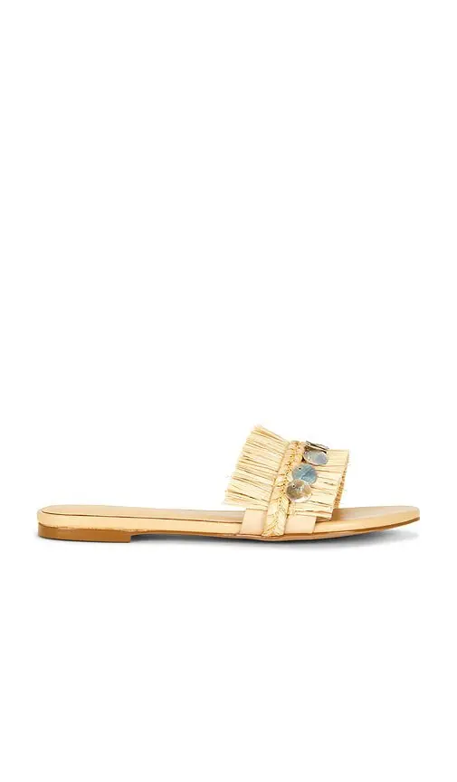 Raye Nomi Sandal With Seashell Embellishment