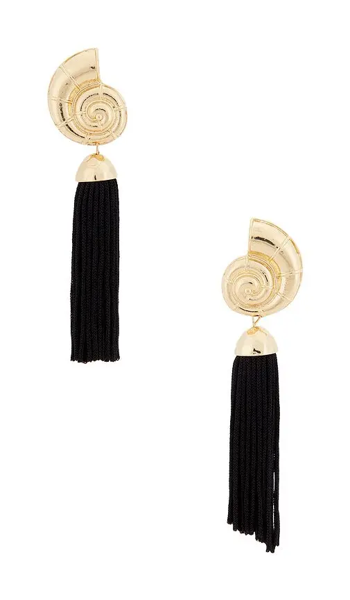 8 Other Reasons Elegant Tassel Earrings - Black