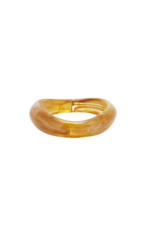 8 Other Reasons Acrylic Bangle - Brown