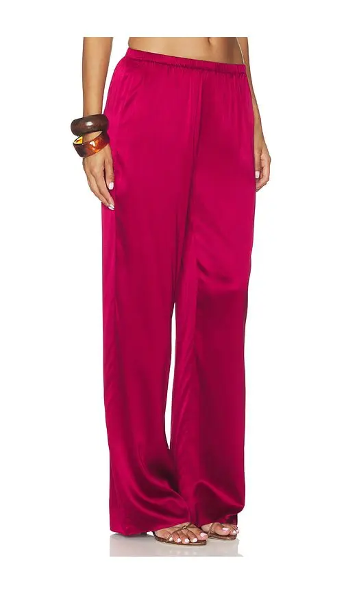FAVORITE DAUGHTER The Everything Pant In Burgundy