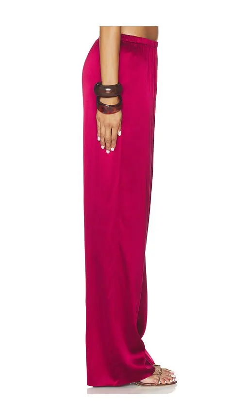FAVORITE DAUGHTER The Everything Pant In Burgundy