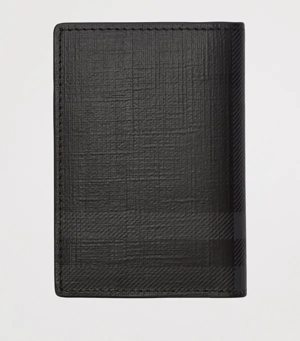 Burberry City Check Folding Card Holder