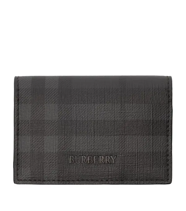 Burberry City Check Bifold Card-holder