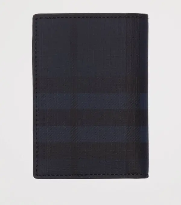 Burberry City Check Folding Card Holder