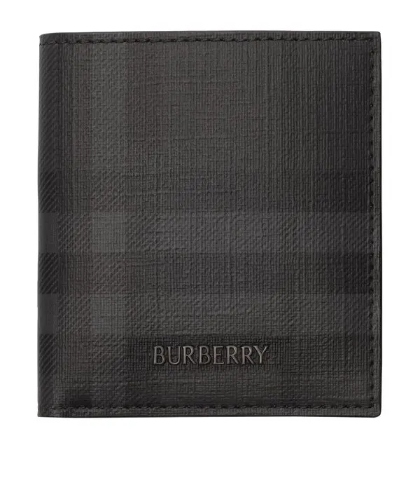 Burberry City Check Folding Card Holder