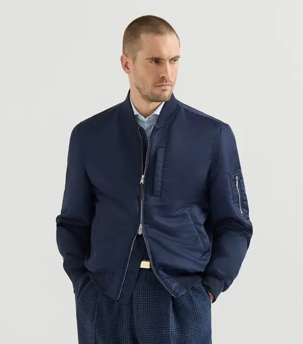 Brunello Cucinelli Waterproof Bomber Jacket