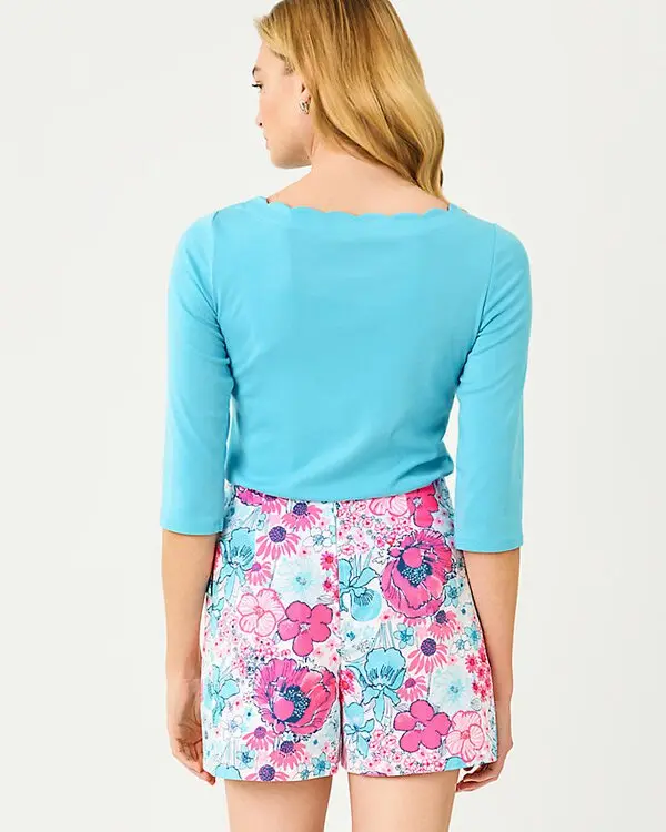 Lilly Pulitzer® Gleeson Knit Top - Blue