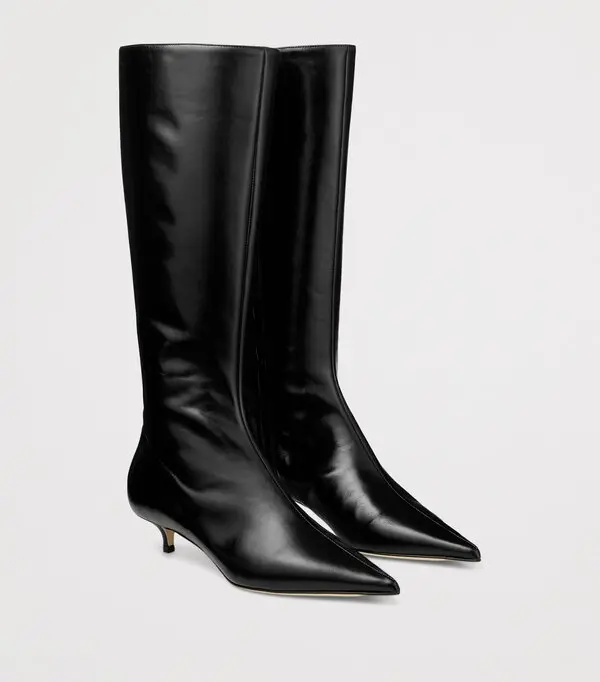 JIMMY CHOO Amis 35 Leather Knee-high Boots
