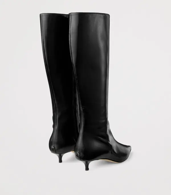 JIMMY CHOO Amis 35 Leather Knee-high Boots